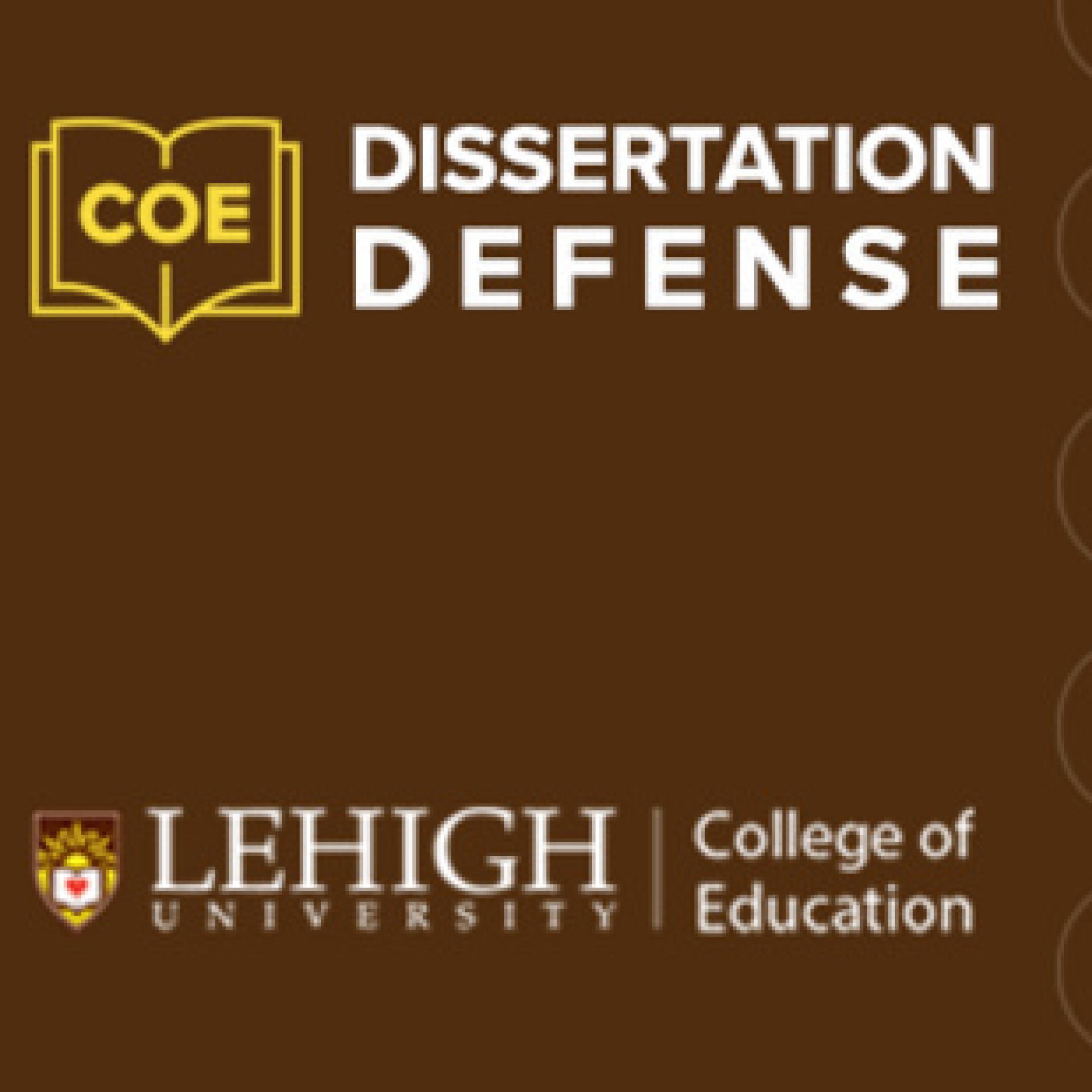 Dissertation Defense - Brittany A. Reese, College of Education | Lehigh ...